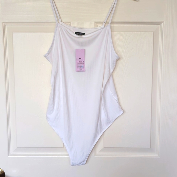 wild fable | Intimates & Sleepwear | Wild Fable White Ribbed Cami Snap ...